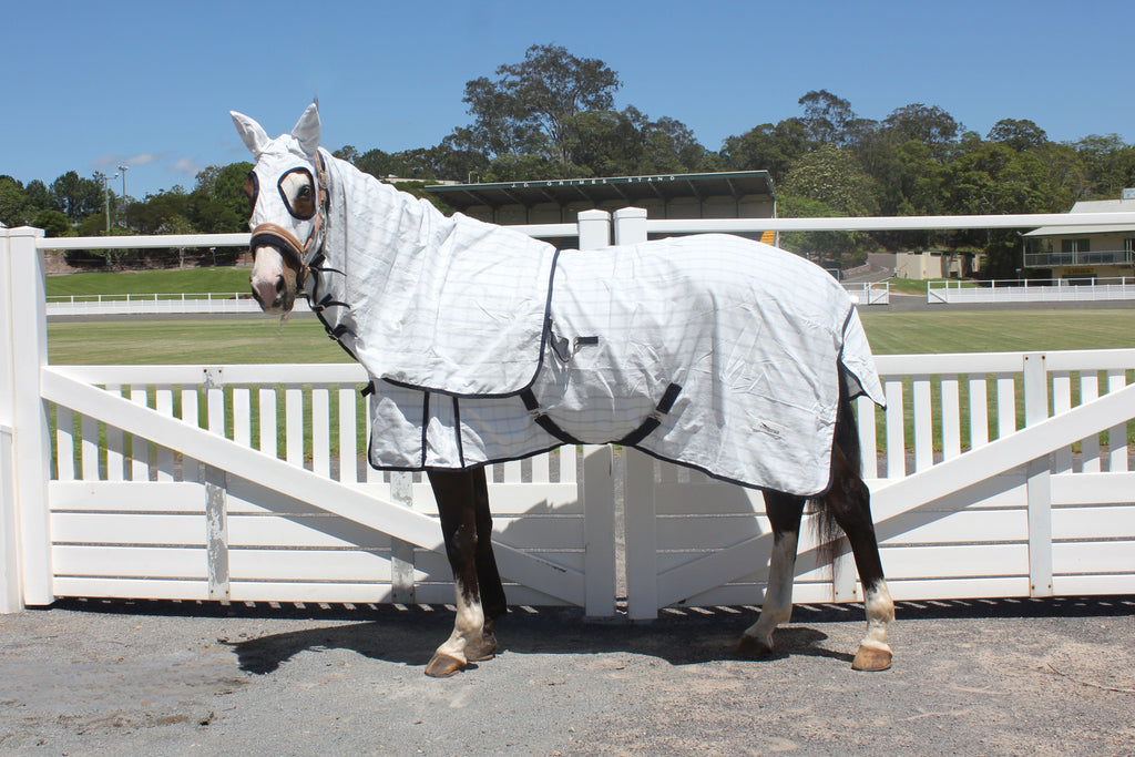 Hooded Combo - Ripstop Diamond Weave Cotton – Neddy Wear Horse Rugs ...